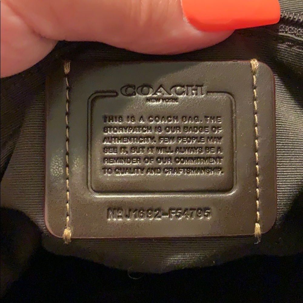 Coach Drawstring Backpack. Excellent Condition. - Gem